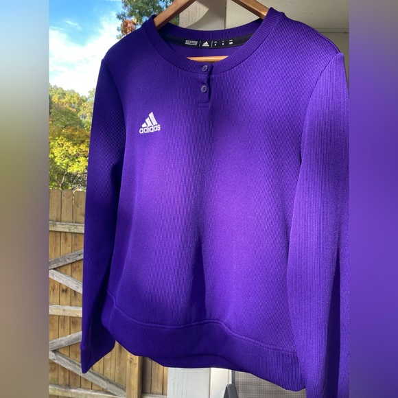 adidas | Tops | Adidas Purple Athletic Wear | Poshmark